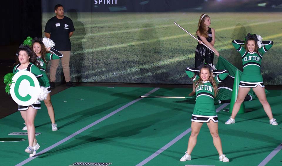 HEART OF CHAMPIONS: Clifton cheerleaders shine at state – Brett Voss ...